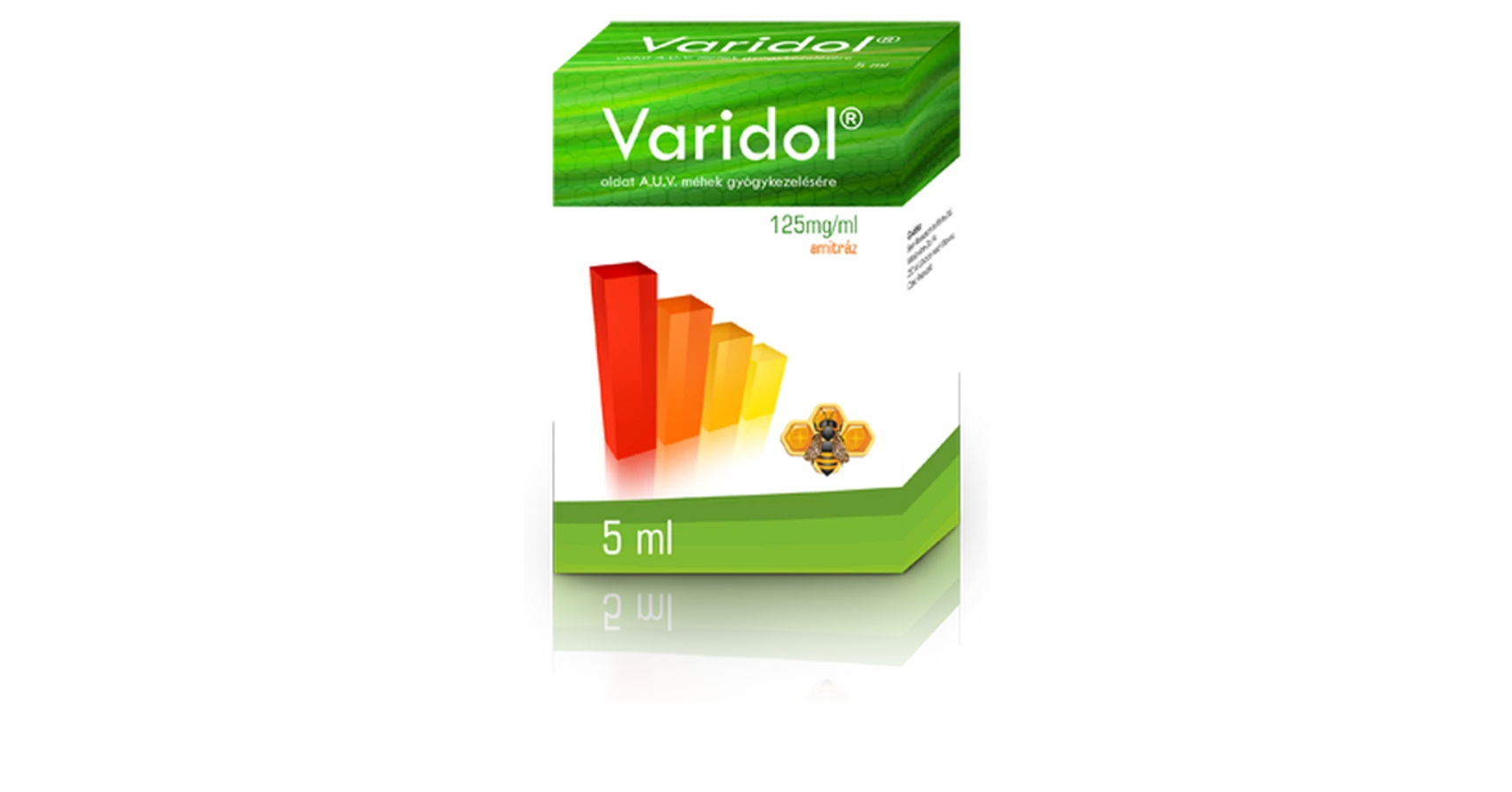 Varidol 125 mg/ml oldat mézelő méhek részére A.U.V. 5 ml - ATKA ELLENI ...