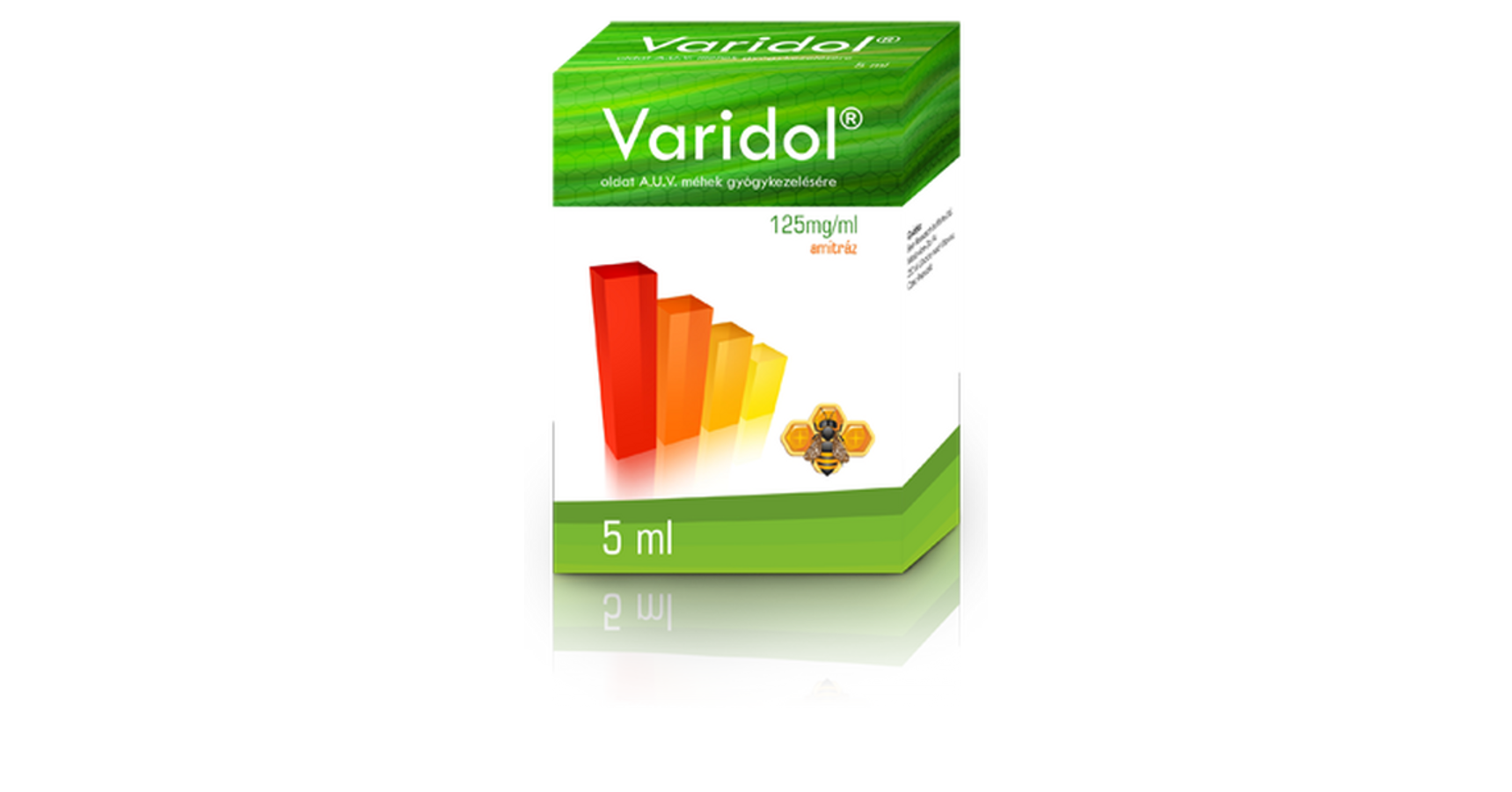 Varidol 125 mg/ml oldat mézelő méhek részére A.U.V. 5 ml - ATKA ELLENI ...